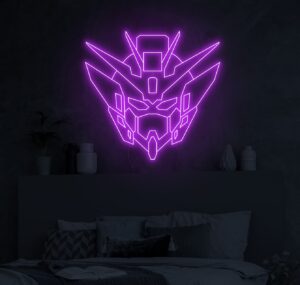 Gundam Neon Sign - Super Bright and Stylish - Echo Neon Studio