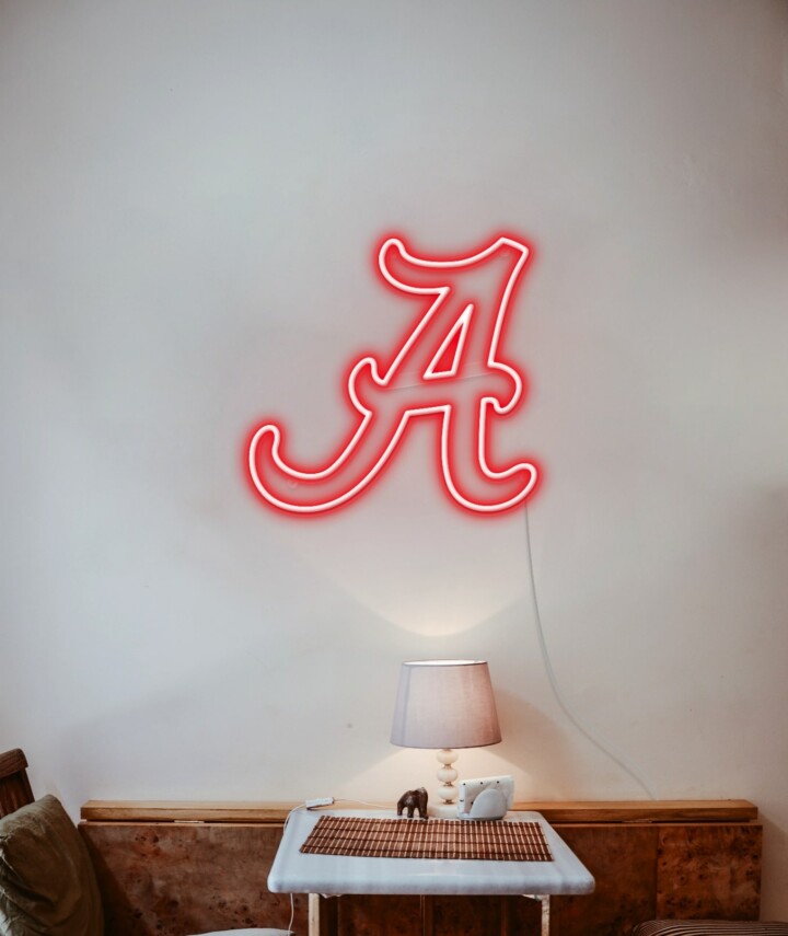Alabama Crimson Tide Neon Sign | Echo Neon #1 LED Neon Sign Brand
