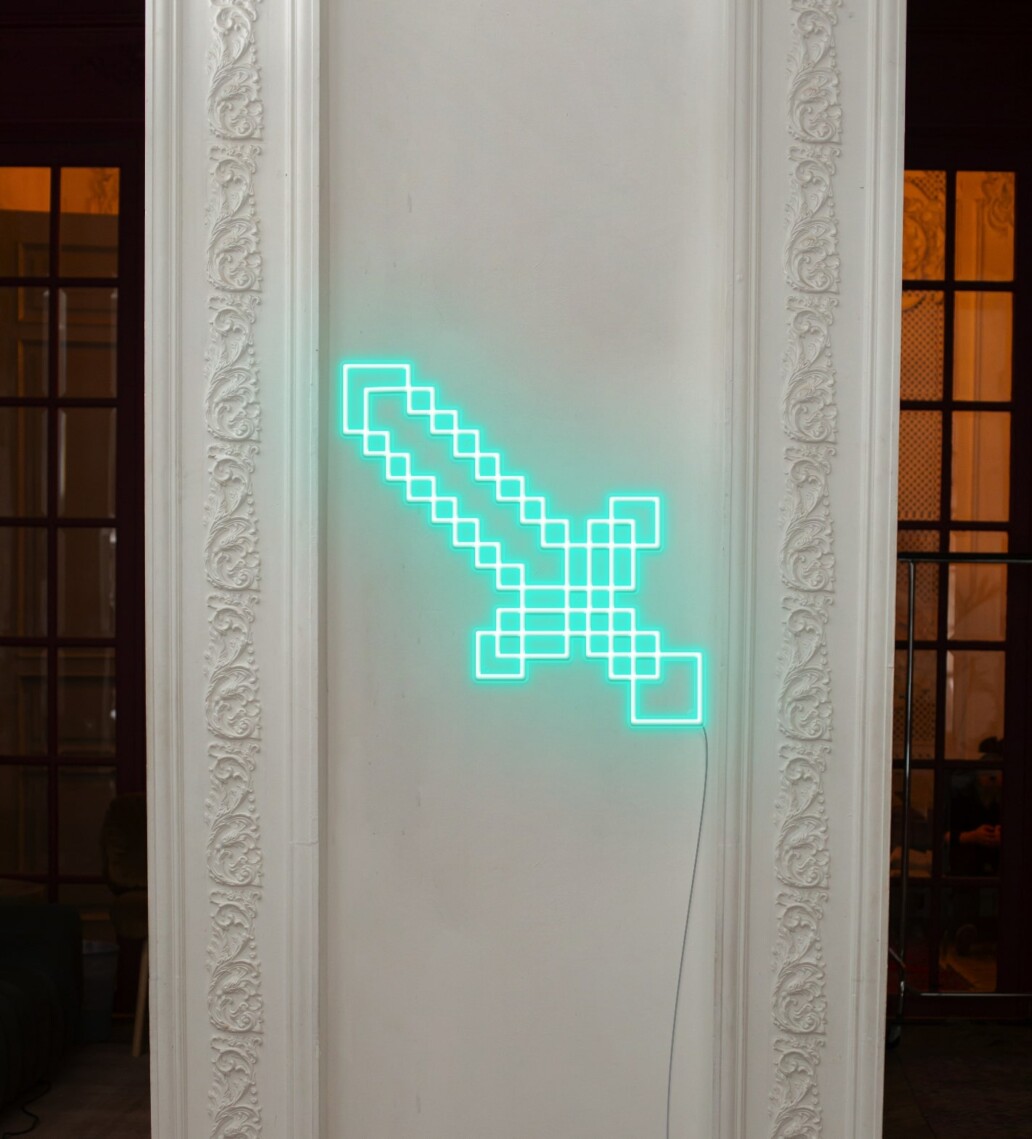 Minecraft Sword Neon Sign | Echo Neon #1 LED Neon Sign Brand