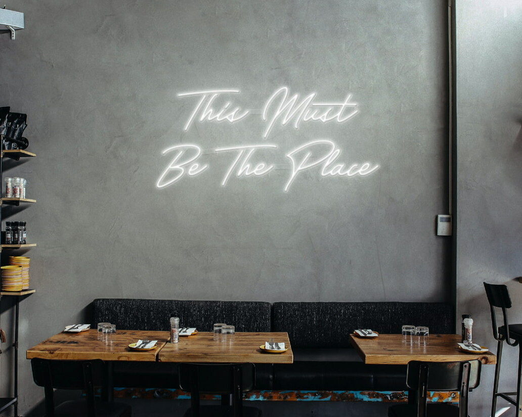 Yoga Neon Sign - Flexible Tubing - Echo Neon Studio