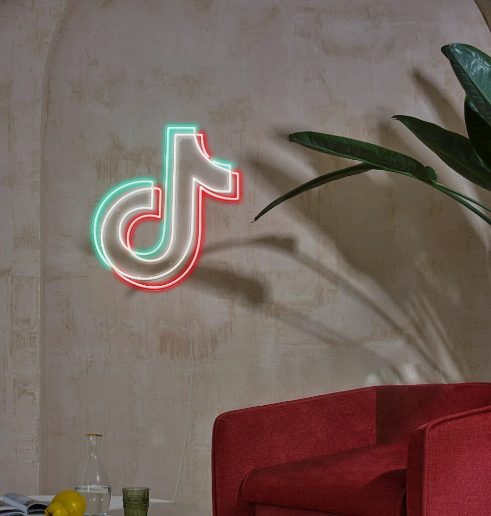 TIKTOK Neon Sign | Echo Neon #1 LED Neon Sign Brand