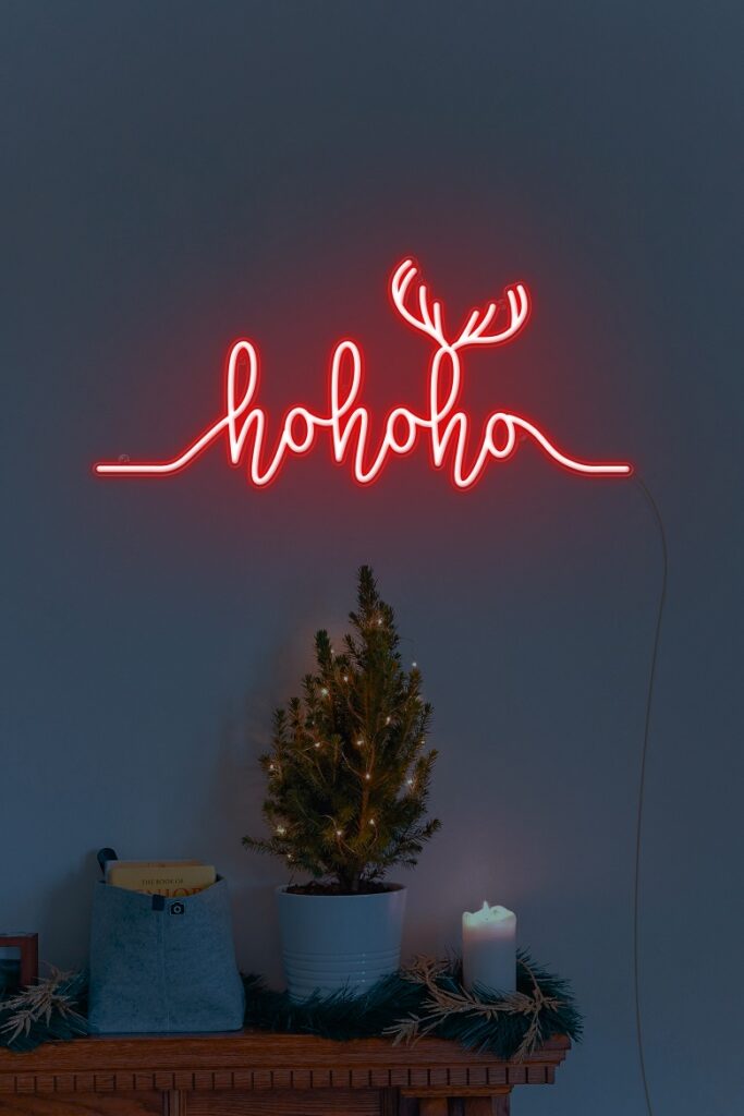 Red Christmas LED Neon Sign | Echo Neon #1 LED Neon Sign Brand