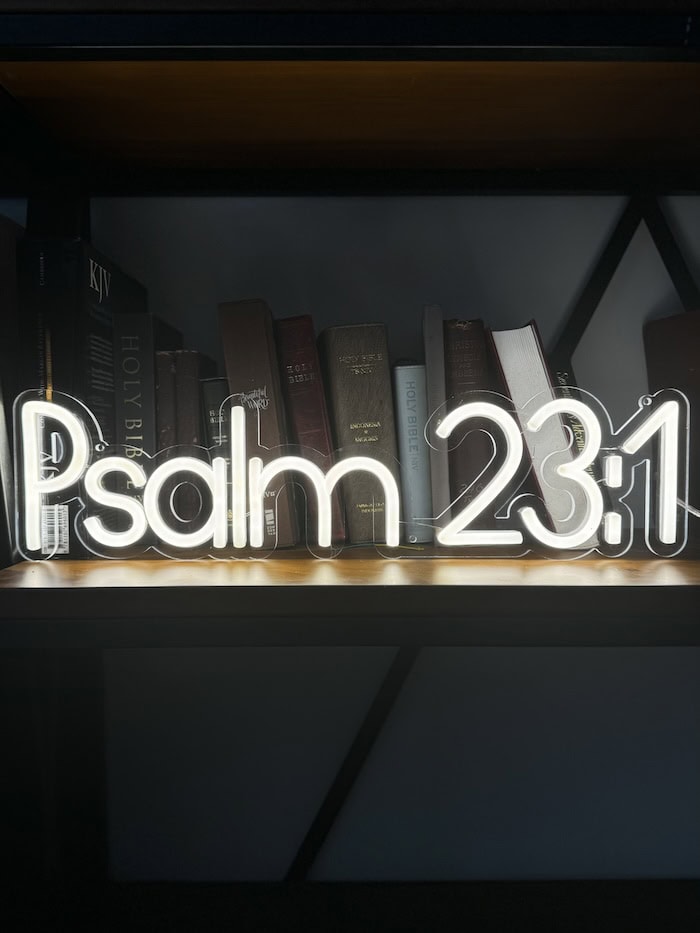 Bible verse neon signs | Echo Neon